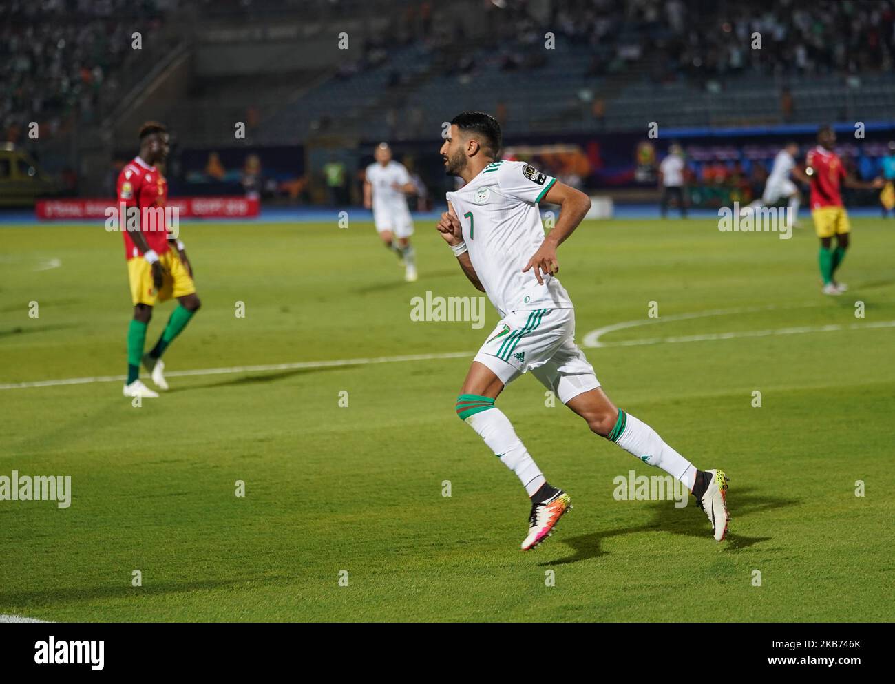 Riyad mahrez celebrating hi-res stock photography and images - Alamy
