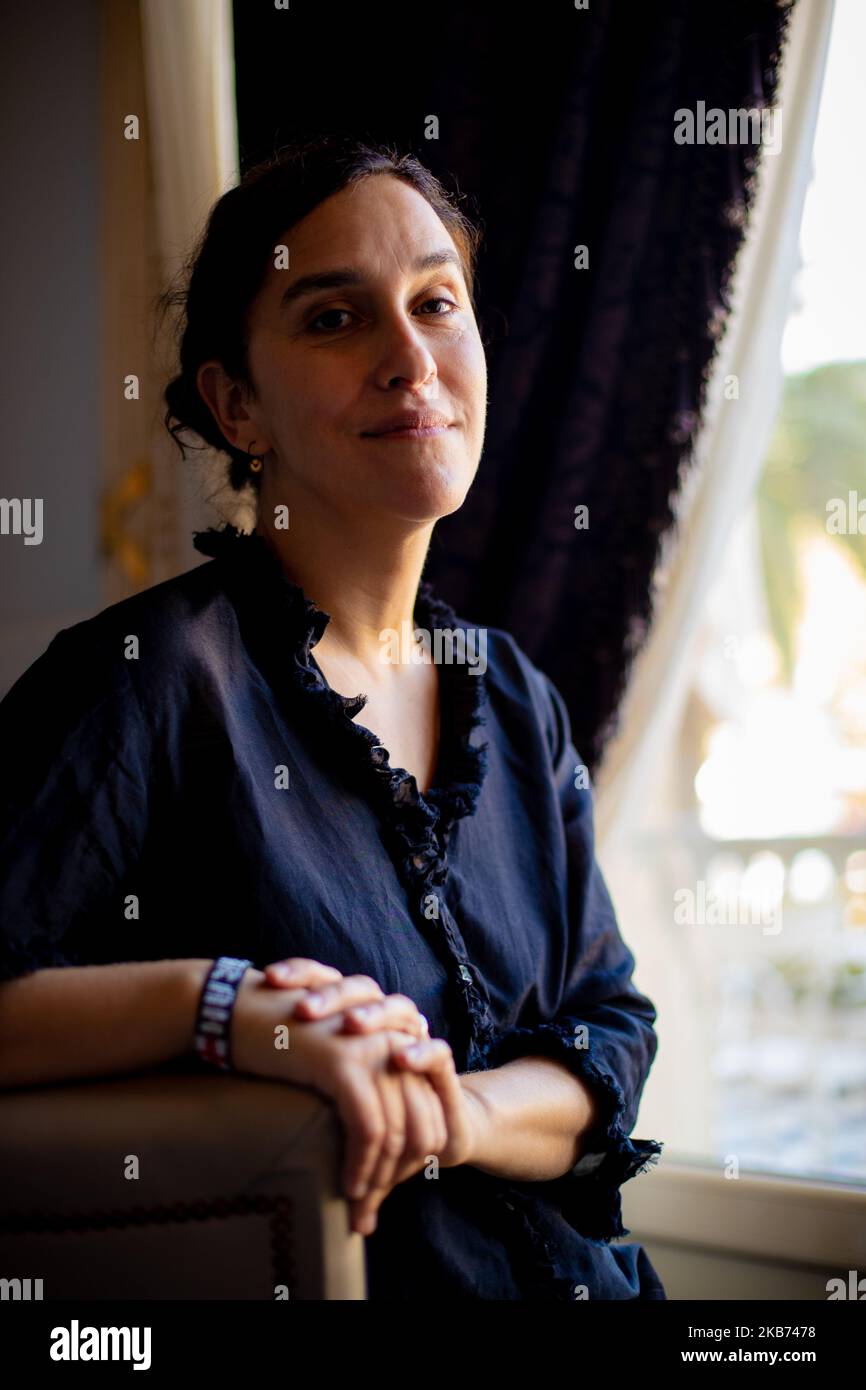 Sarah Gavron poses during 67th San Sebastian Film Festival on September ...