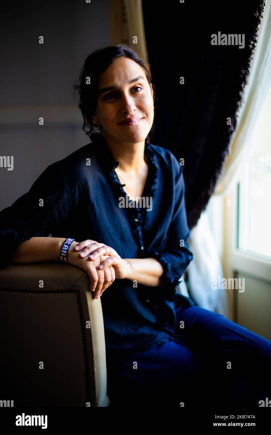 Sarah Gavron poses during 67th San Sebastian Film Festival on September ...