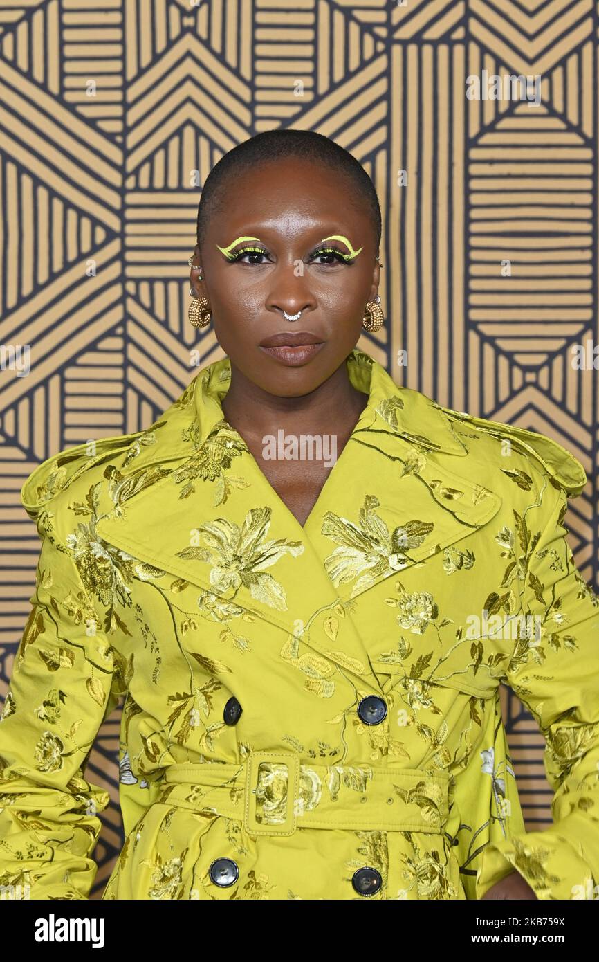 London, UK - 3rd November 2022 Cynthia Erivo at European premiere of ...