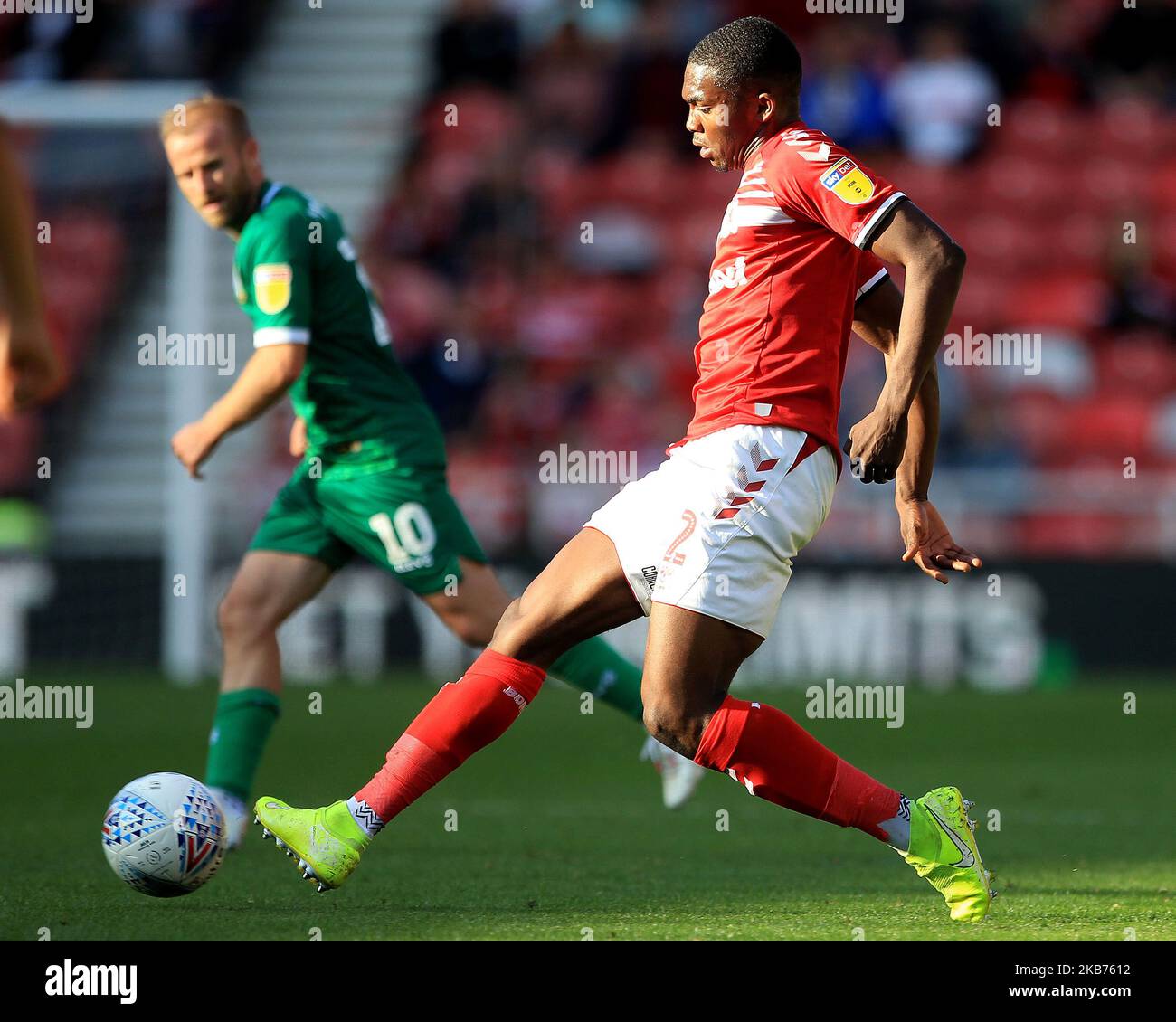 Anfernee Dijksteel of Middlesbrough during the Sky Bet Championship ...