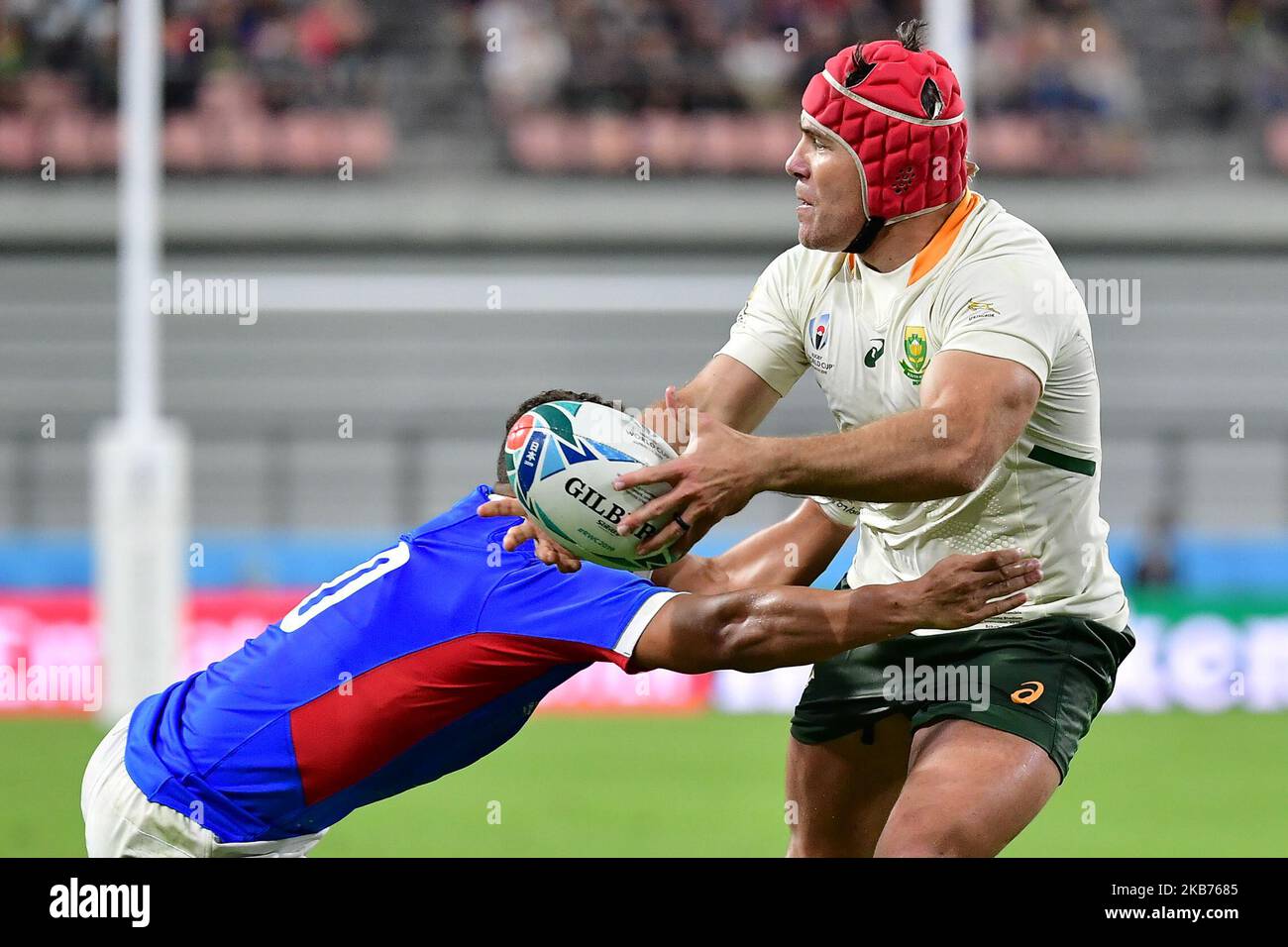 Photo action of Schalk Brits(c) during Rugby World Cup 2019 Pool B ...