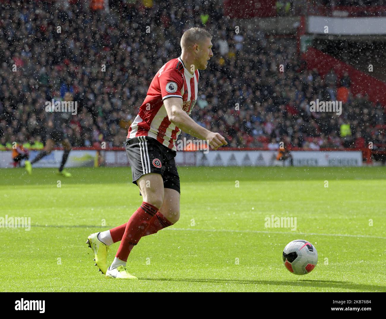 John Lundstram (Sheffield United) at the English Premier League Match ...