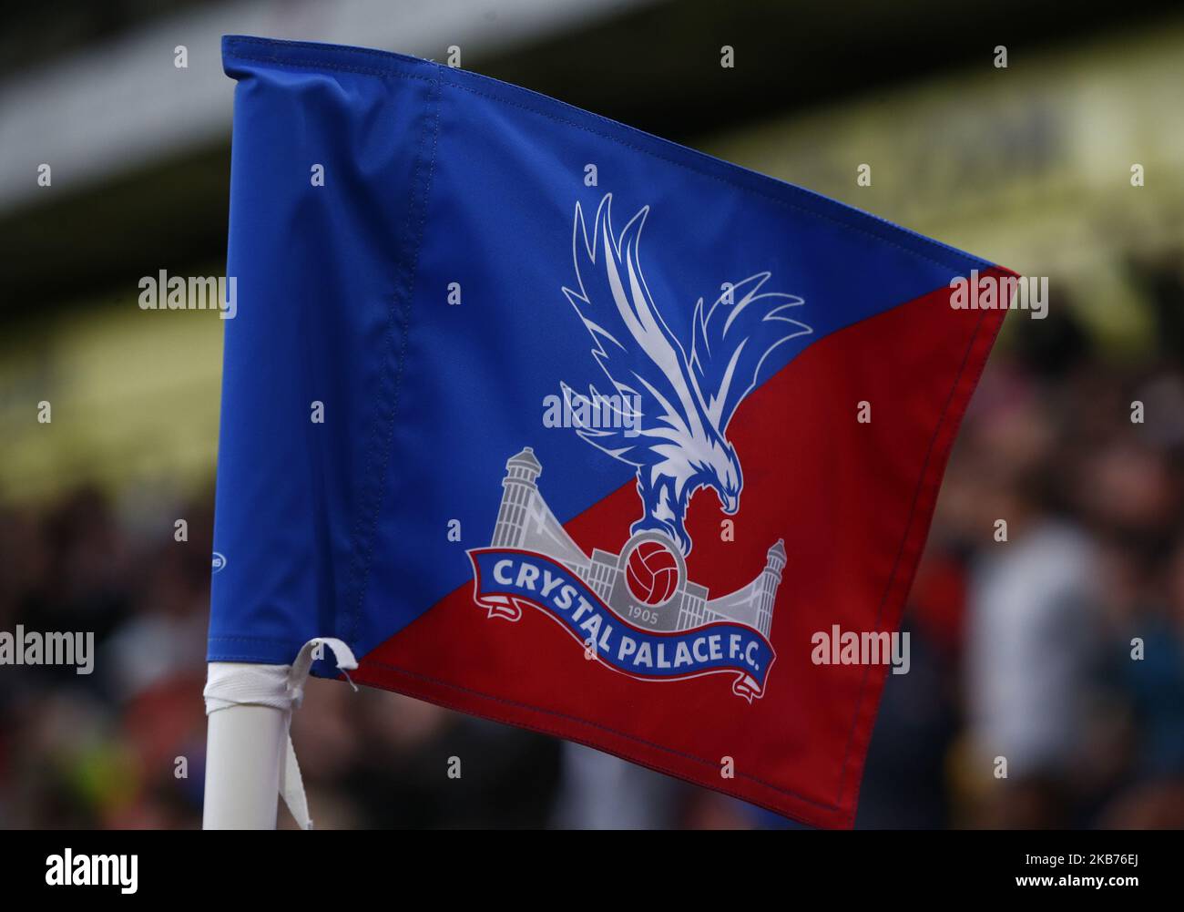 Corner Flag during English Premier League between Crystal Palace and ...