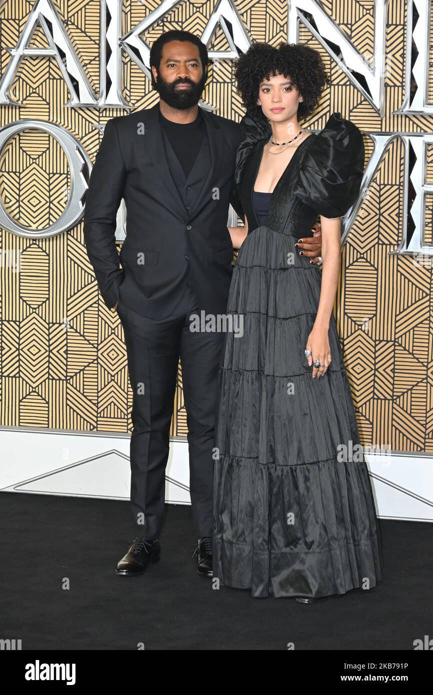 London, UK - 3rd November 2022 Nicholas Pinnock and Tia Rolph at ...