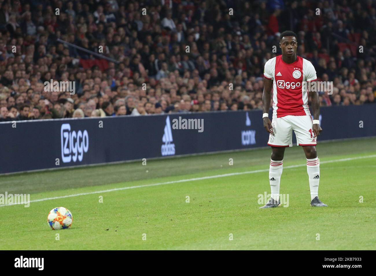 Quincy Promes (Ajax) pictured during the 2019/20 Eredivisie fixture ...