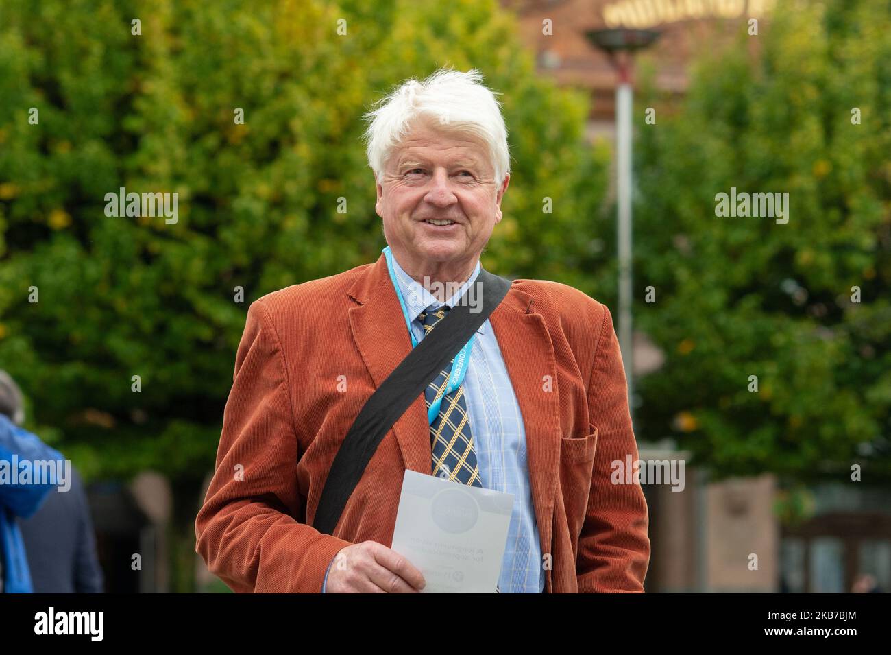 Stanley Johnson, father of Boris Johnson, Prime Minister of the United ...