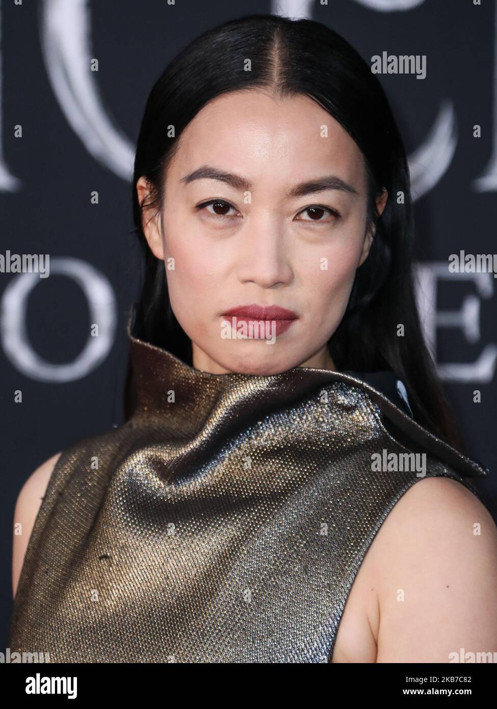 HOLLYWOOD, LOS ANGELES, CALIFORNIA, USA - SEPTEMBER 30: Yi Zhou arrives ...