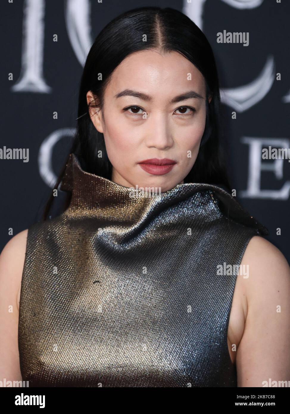 HOLLYWOOD, LOS ANGELES, CALIFORNIA, USA - SEPTEMBER 30: Yi Zhou arrives ...