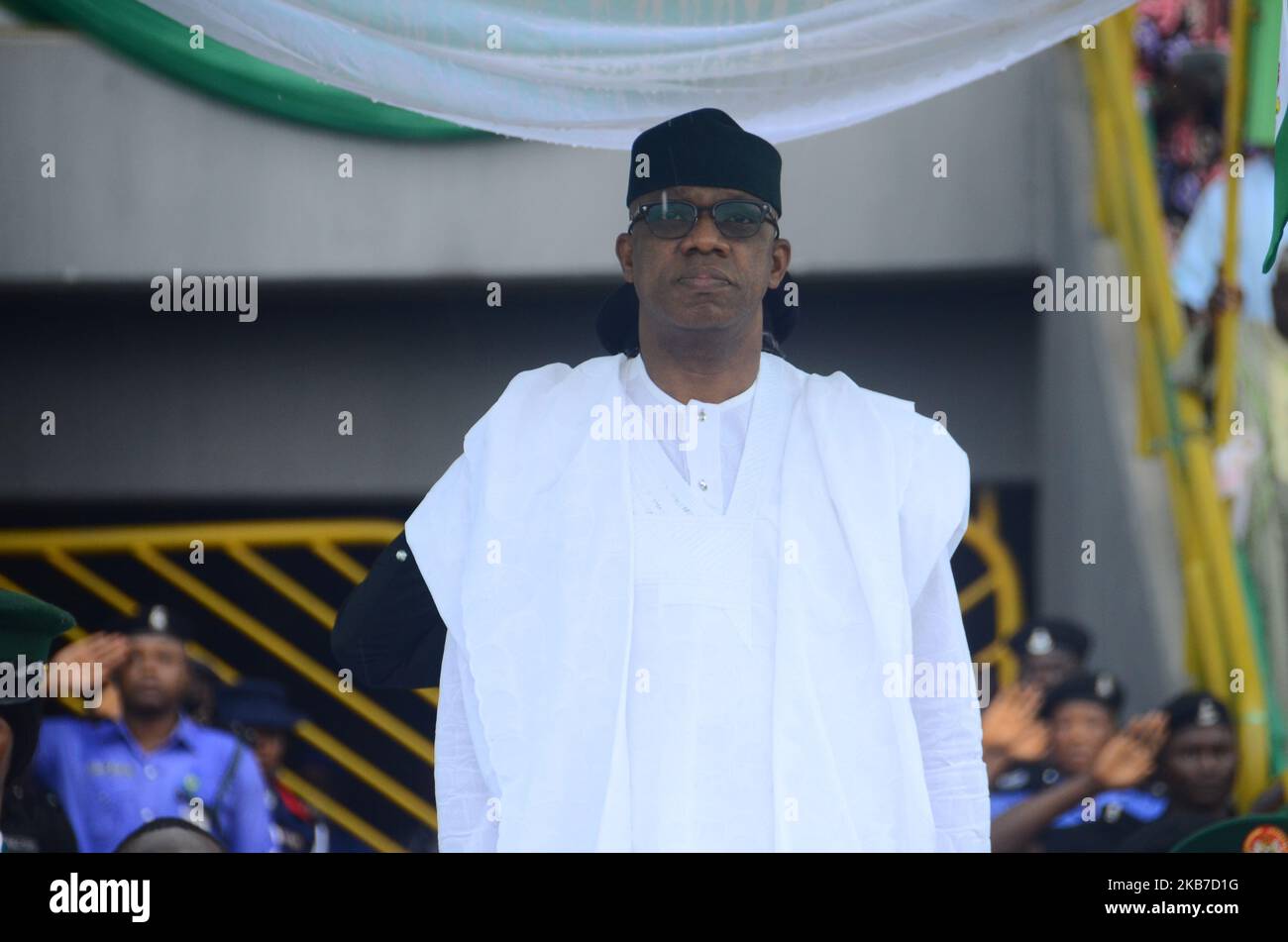 Ogun State governor, Dapo Abiodun takes at the 59th Independence ...