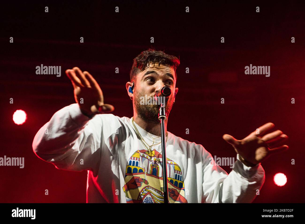 American rapper, singer, songwriter and record producer Jon Bellion ...