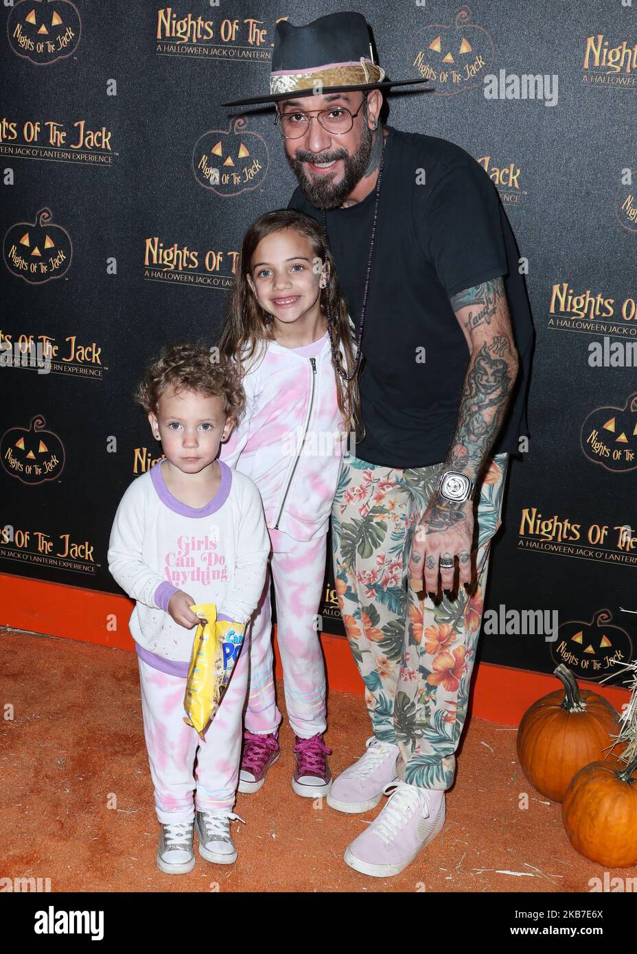 CALABASAS, LOS ANGELES, CALIFORNIA, USA - OCTOBER 02: AJ McLean arrives ...