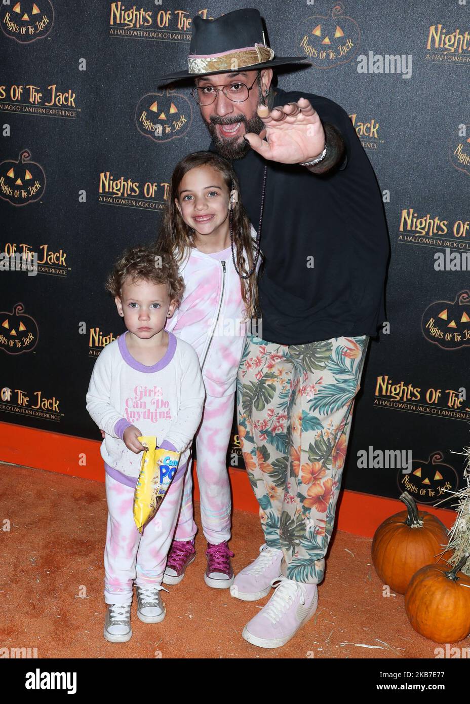 CALABASAS, LOS ANGELES, CALIFORNIA, USA - OCTOBER 02: AJ McLean arrives ...