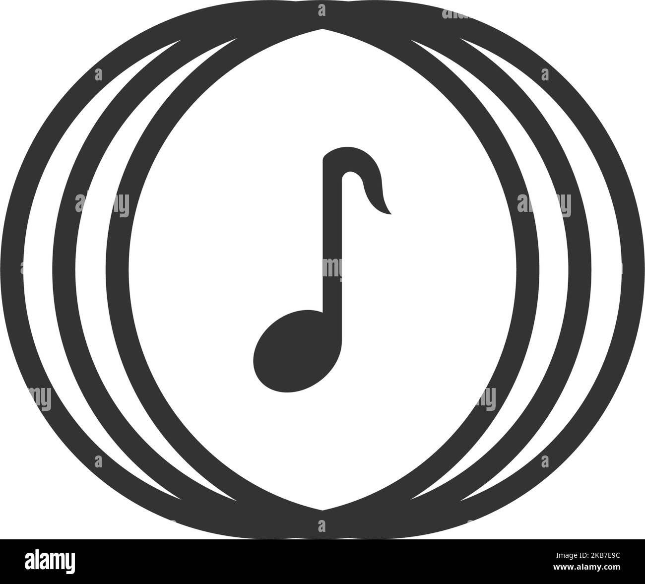 music audio logo vector illustration design Stock Vector Image & Art ...