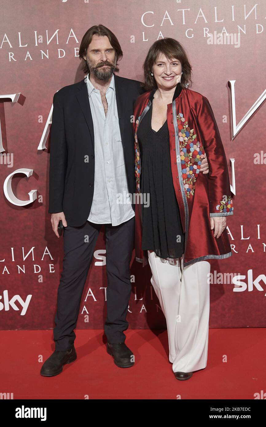 Asumpta Serna, Scott Cleverdon attends the Sky presents 'Catherine the ...