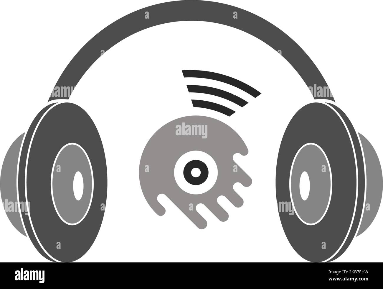 music audio logo vector illustration design Stock Vector Image & Art ...