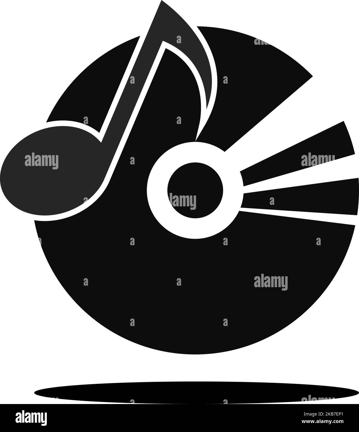 music audio logo vector illustration design Stock Vector Image & Art ...