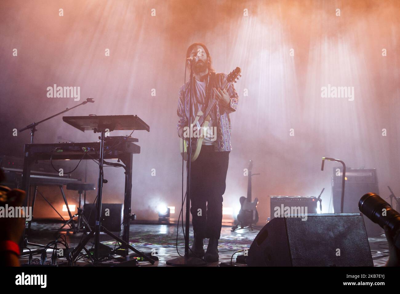 Australian singer Nick Murphy (Chet Faker) performs on stage Coliseu do ...