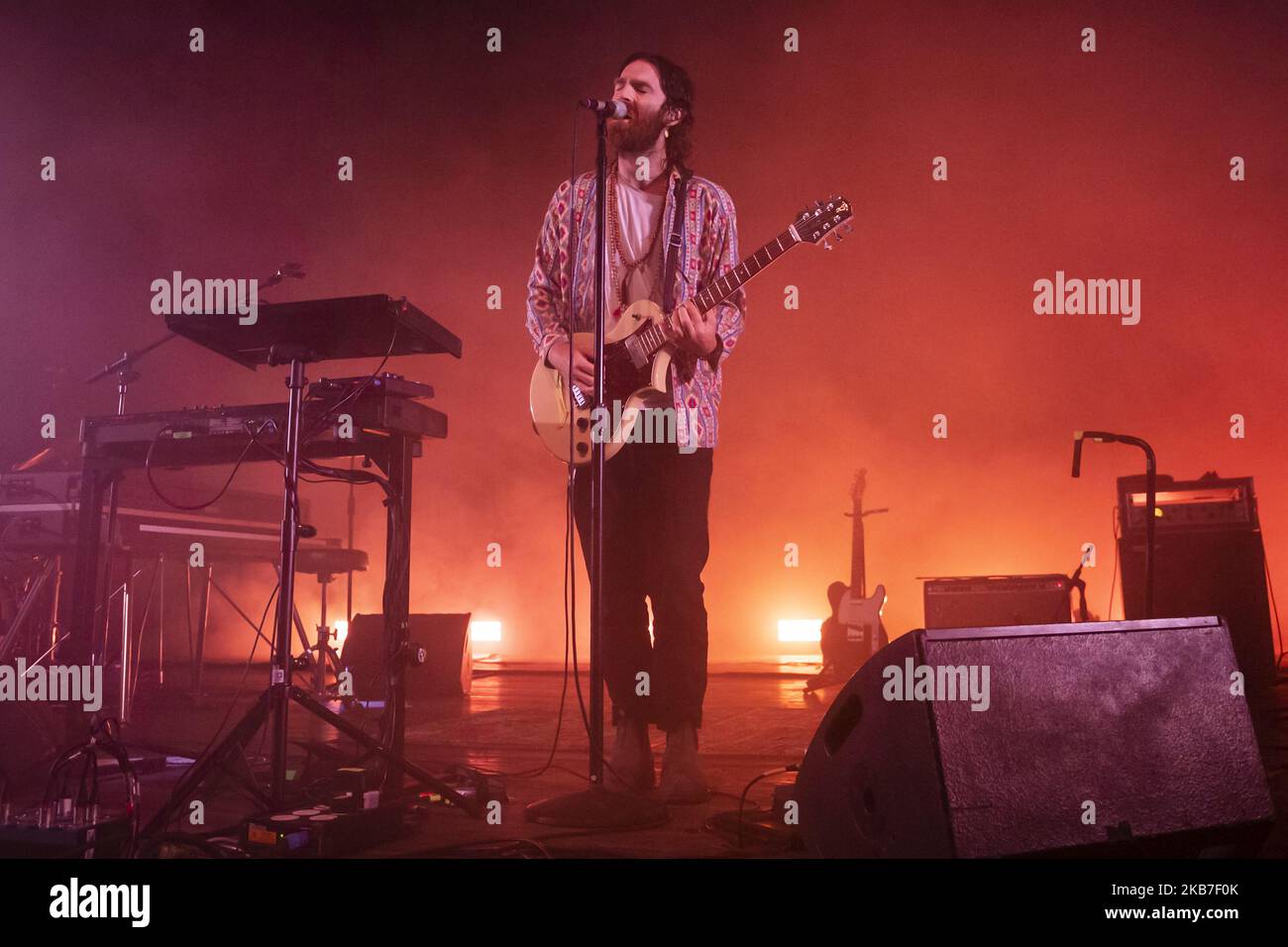Australian singer Nick Murphy (Chet Faker) performs on stage Coliseu do ...