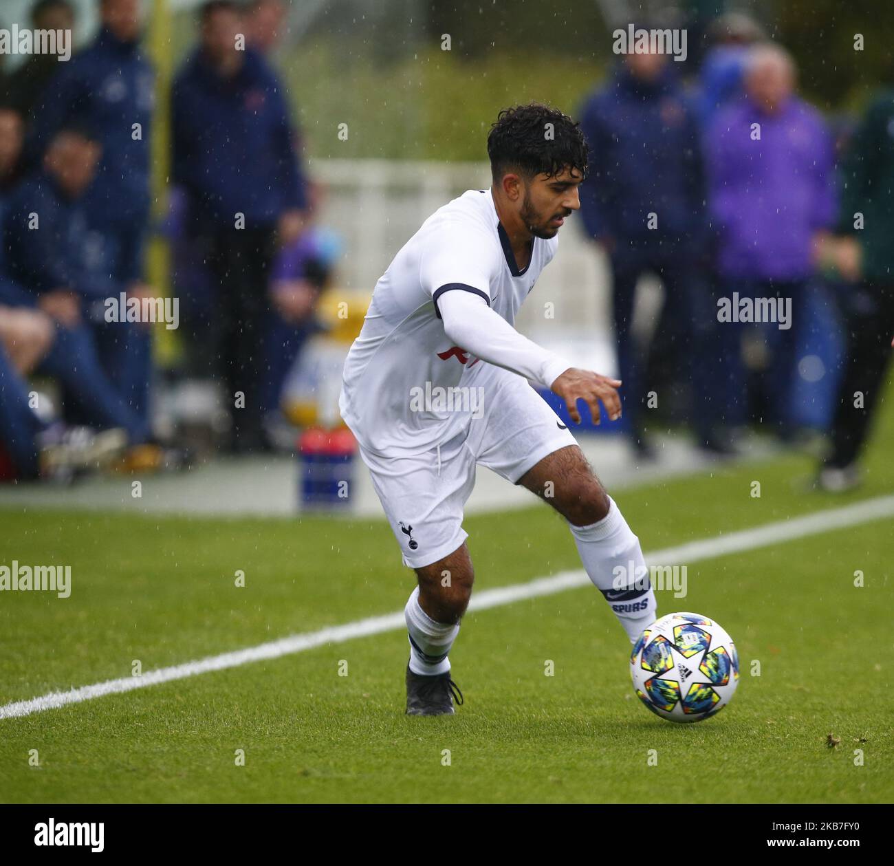 Dilan Markanday of Tottenham Hotspur during UAFA Youth League between ...