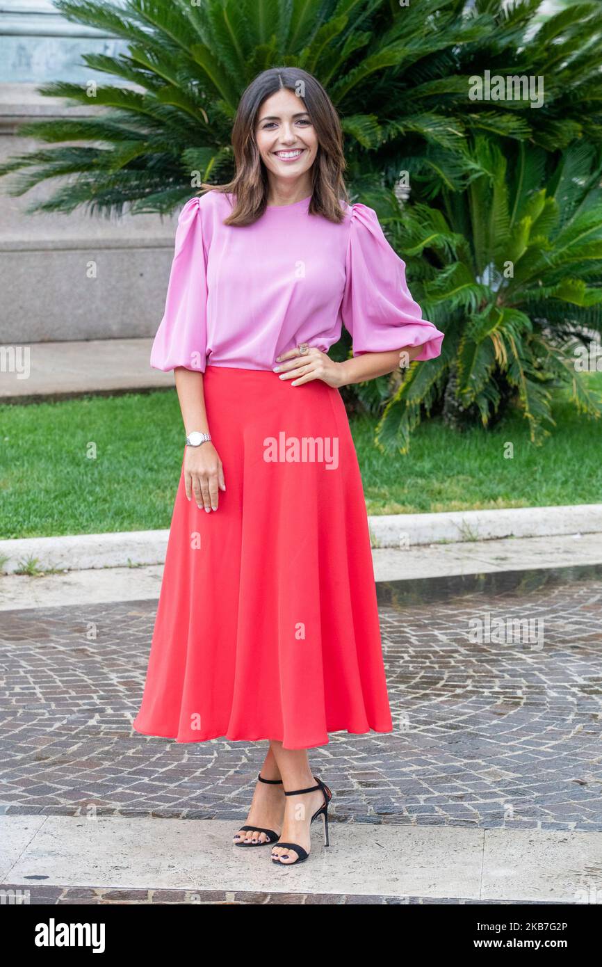 Serena Rossi attends photocall film 'Brave Ragazze' on 3 October 2019 ...