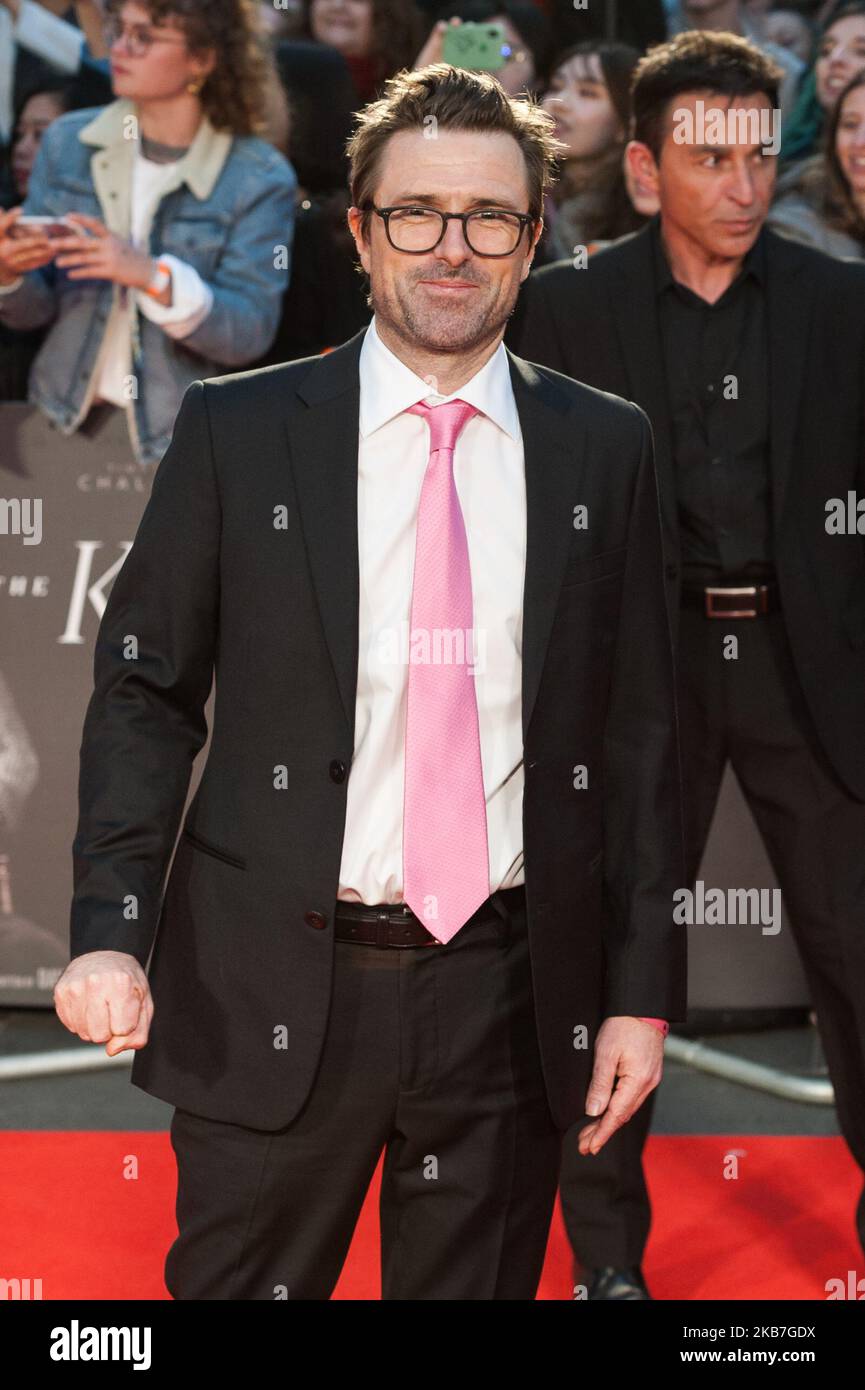 David Michod attends the UK film premiere of 'The King' at Odeon Luxe ...
