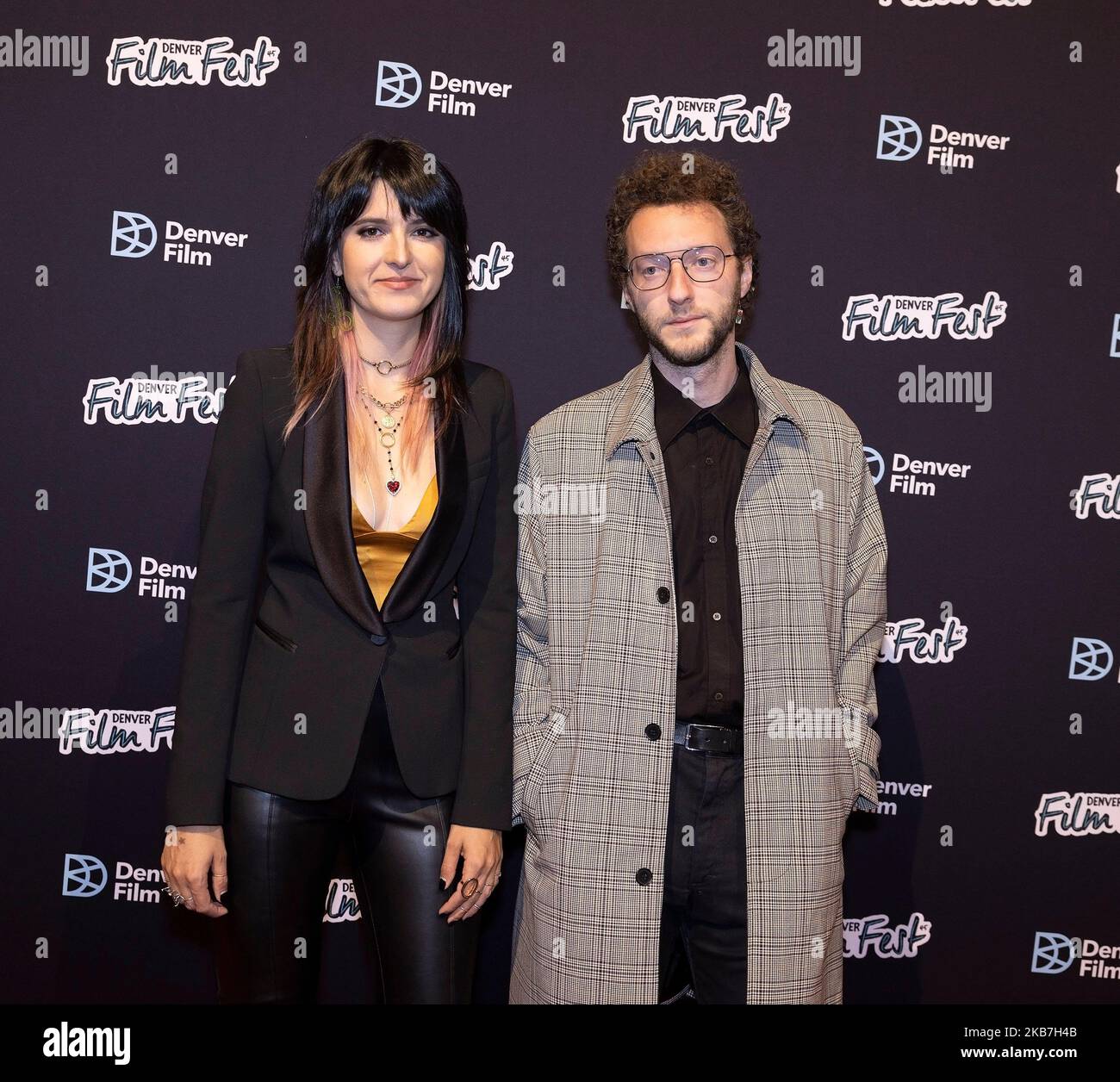 November 2, 2022, Denver, Colorado, USA: ISA MAZZEI (Producer) & DANIEL ...