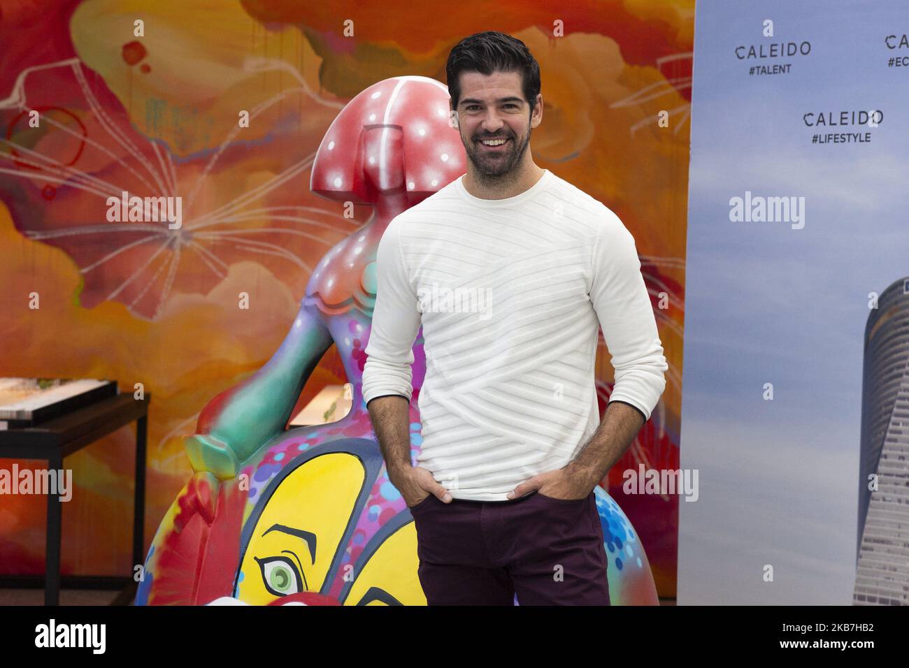 Spanish actor Miguel Angel Munoz presents Meninas Madrid Gallery at ...