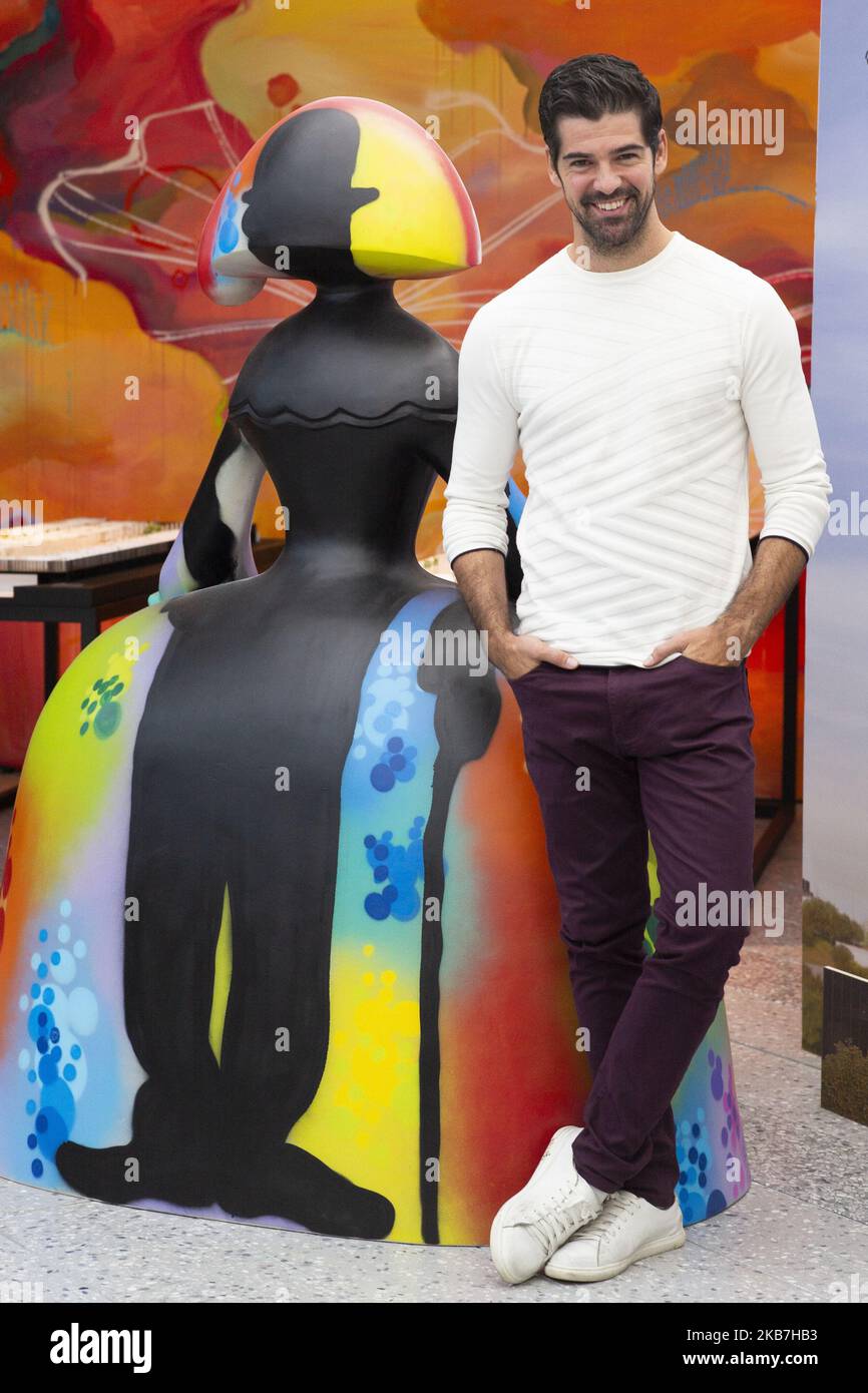 Spanish actor Miguel Angel Munoz presents Meninas Madrid Gallery at ...