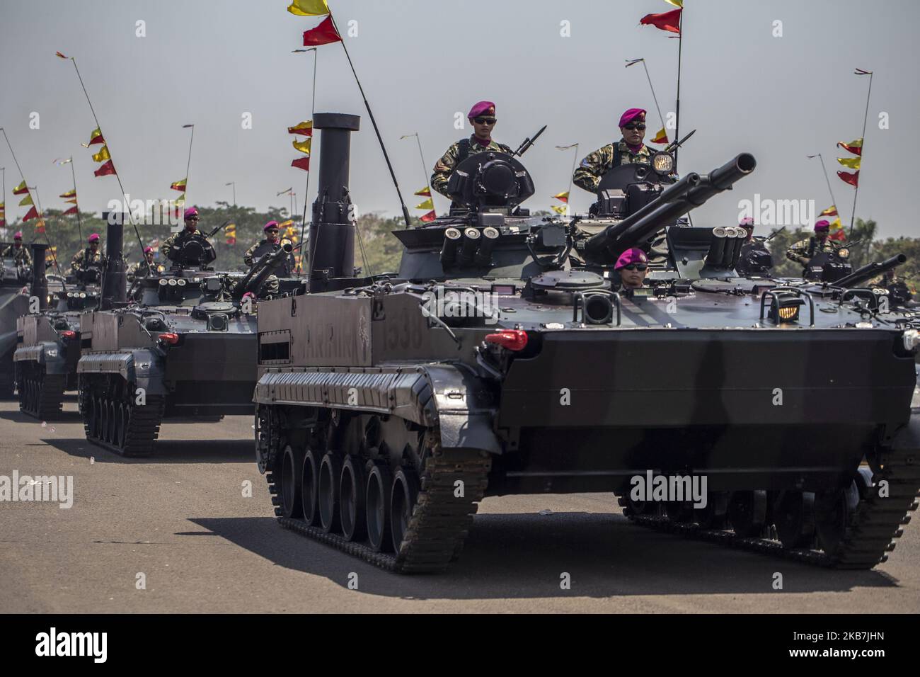 Leopard tank from Germany that bought by Indonesian Millitary during ...