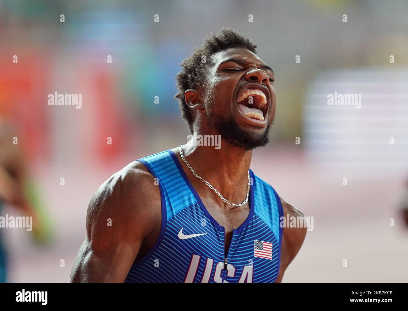 100 meter relay for men hi-res stock photography and images - Alamy