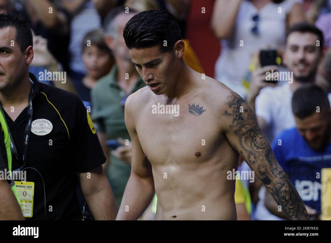 James Rodriguez Shirtless 2022