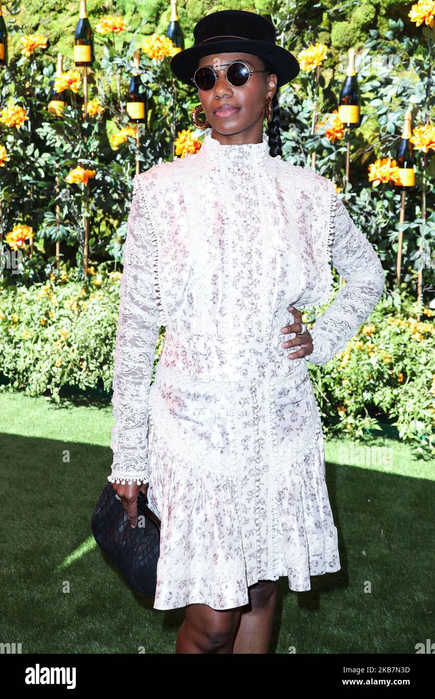 PACIFIC PALISADES, LOS ANGELES, CALIFORNIA, USA - OCTOBER 05: Santigold ...