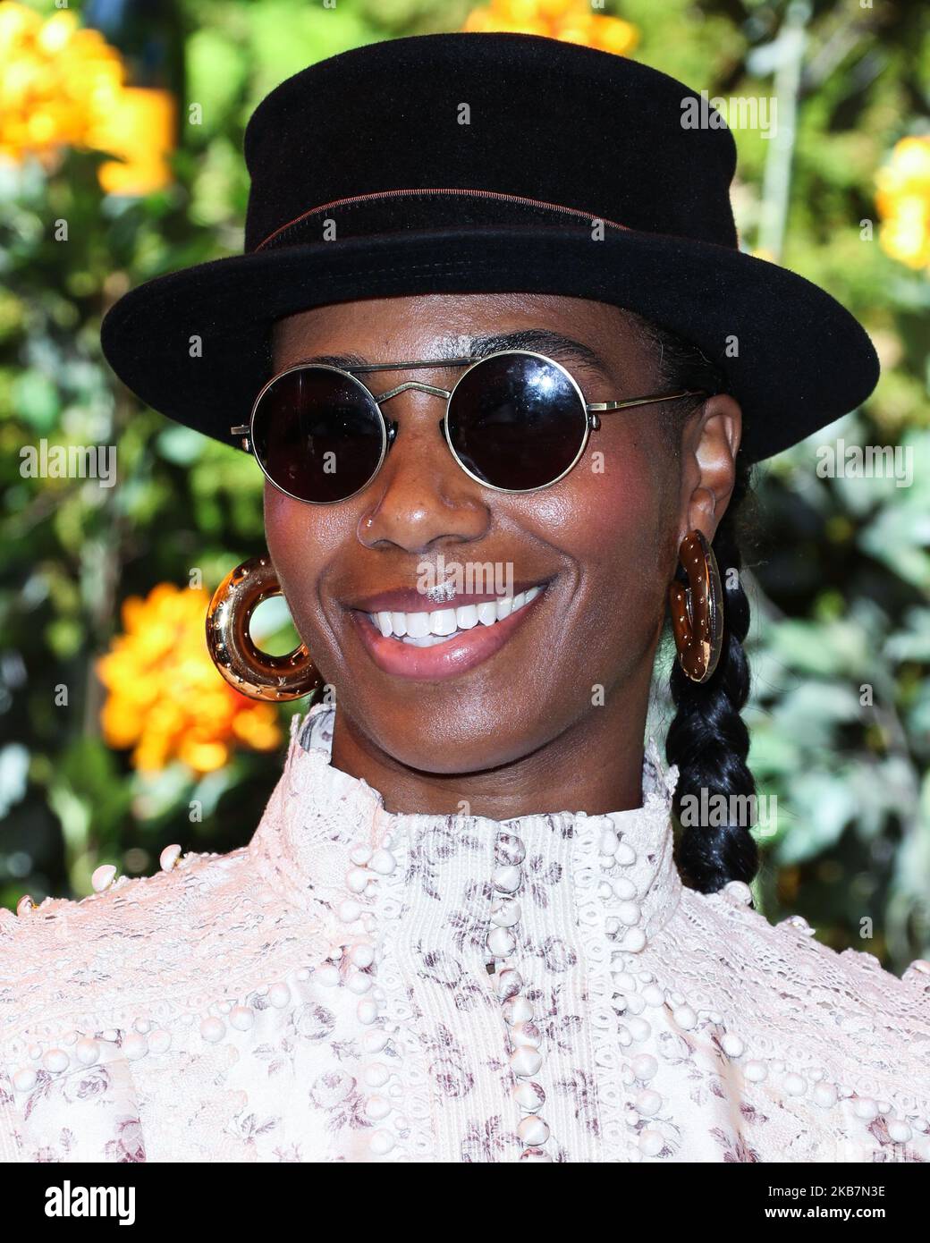 PACIFIC PALISADES, LOS ANGELES, CALIFORNIA, USA - OCTOBER 05: Santigold ...