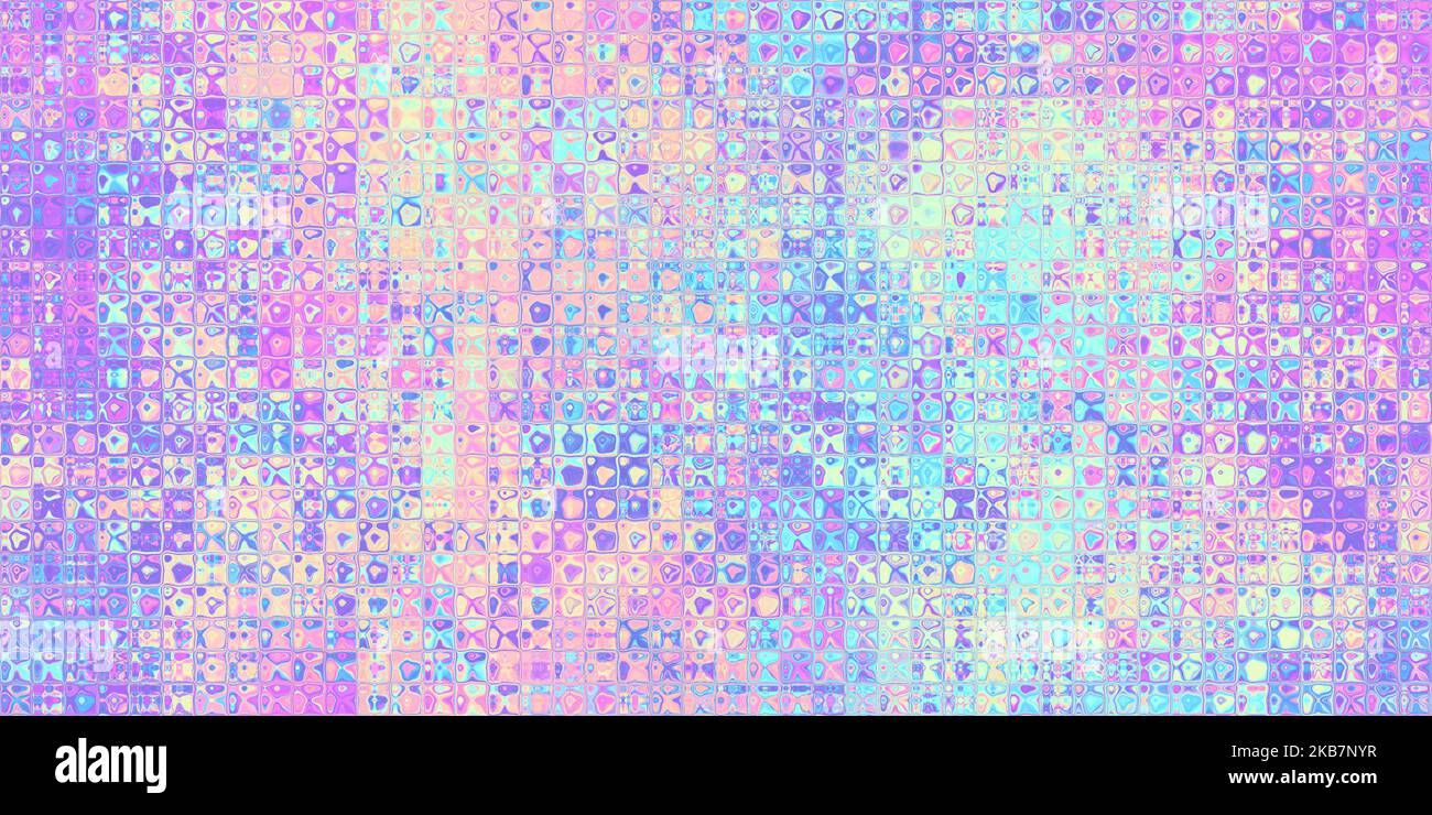 Seamless trendy iridescent rainbow surreal molten fantasy glass ...