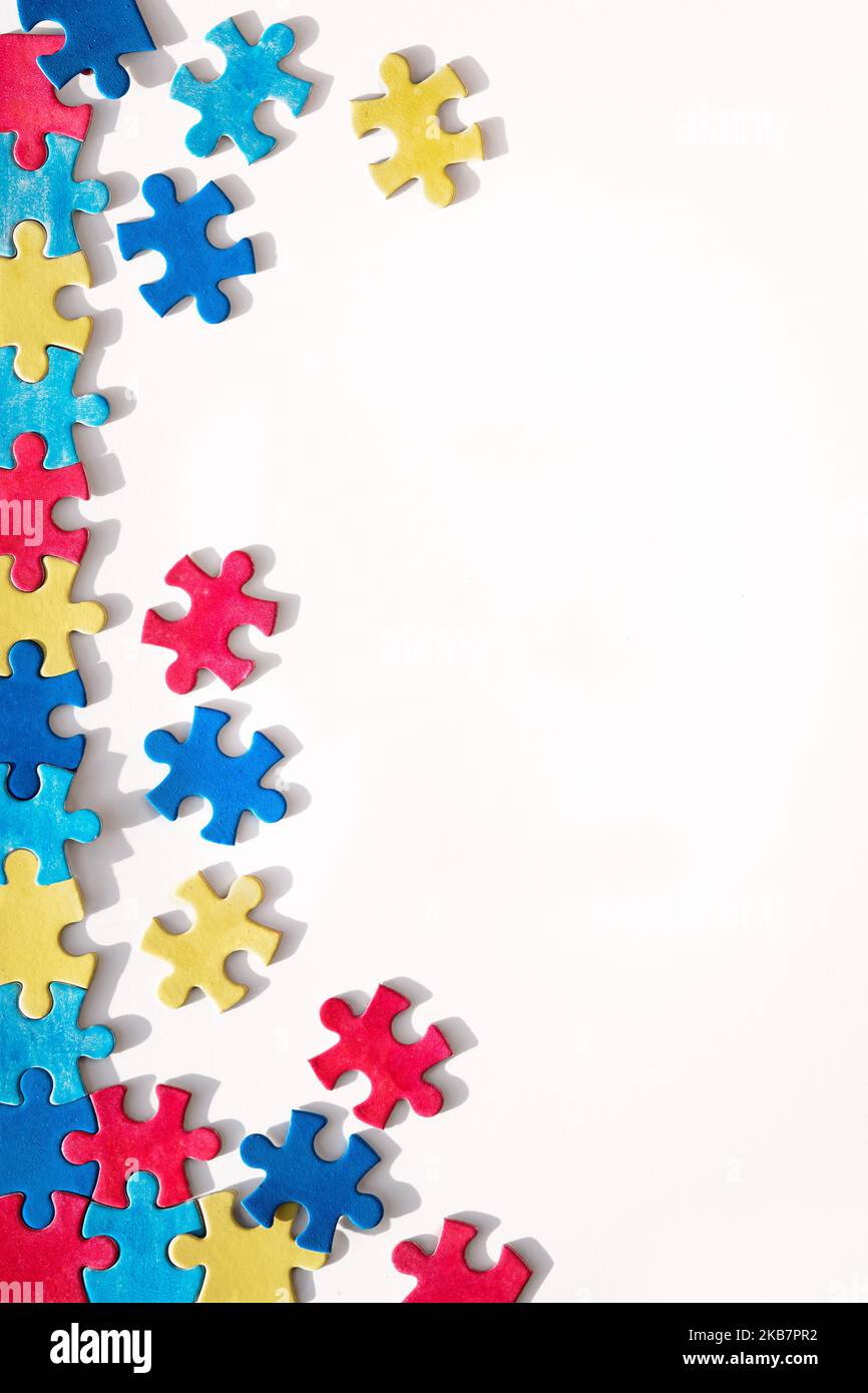 Autism Awareness Day, World Autism Day, vertical banner, wallpaper ...