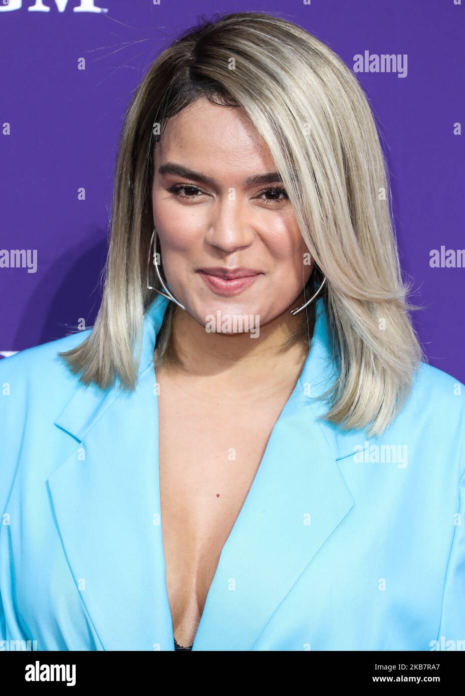 CENTURY CITY, LOS ANGELES, CALIFORNIA, USA - OCTOBER 06: Singer Karol G ...