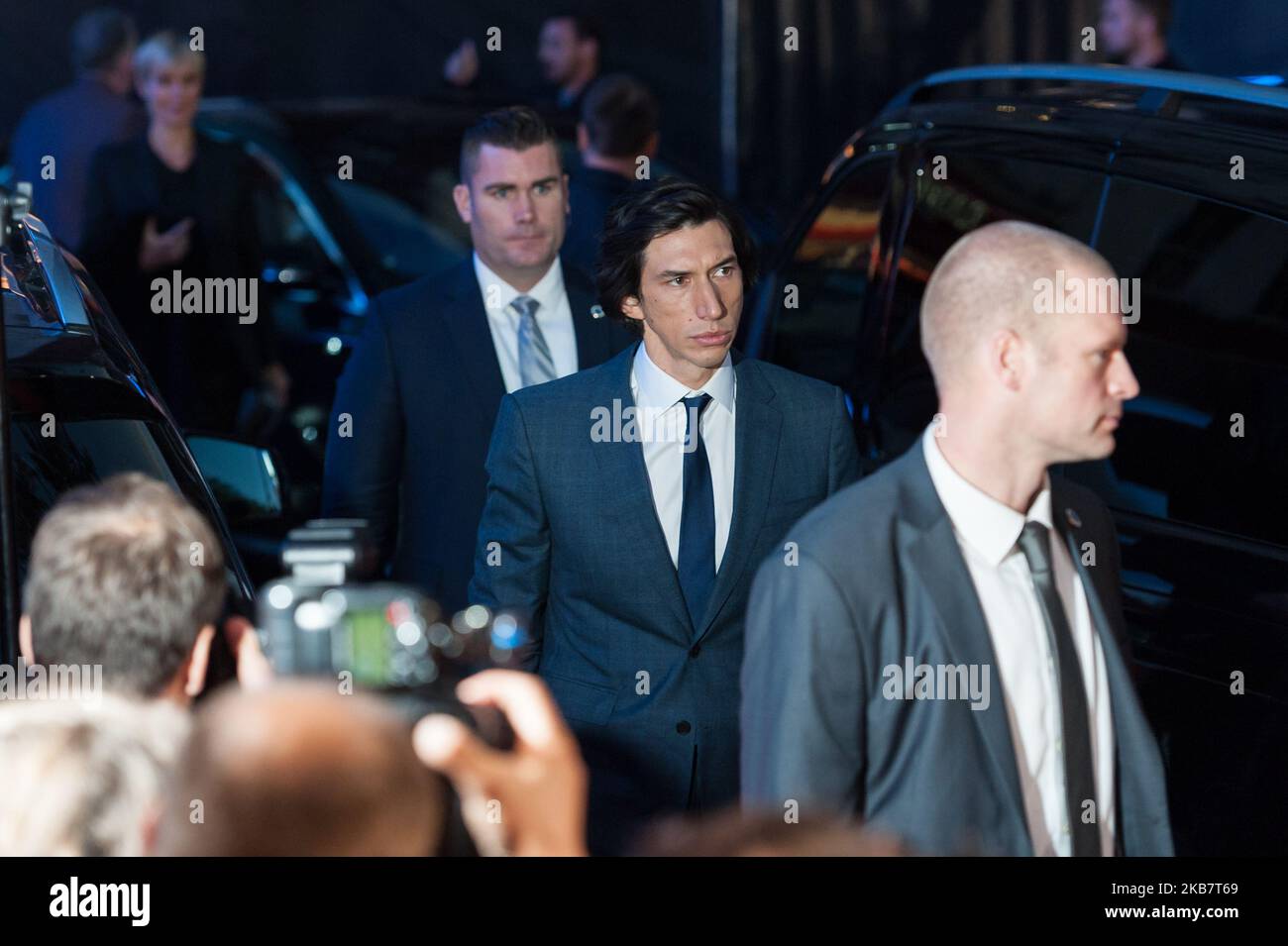 Adam Driver attends the UK film premiere of 'Marriage Story' at Odeon ...