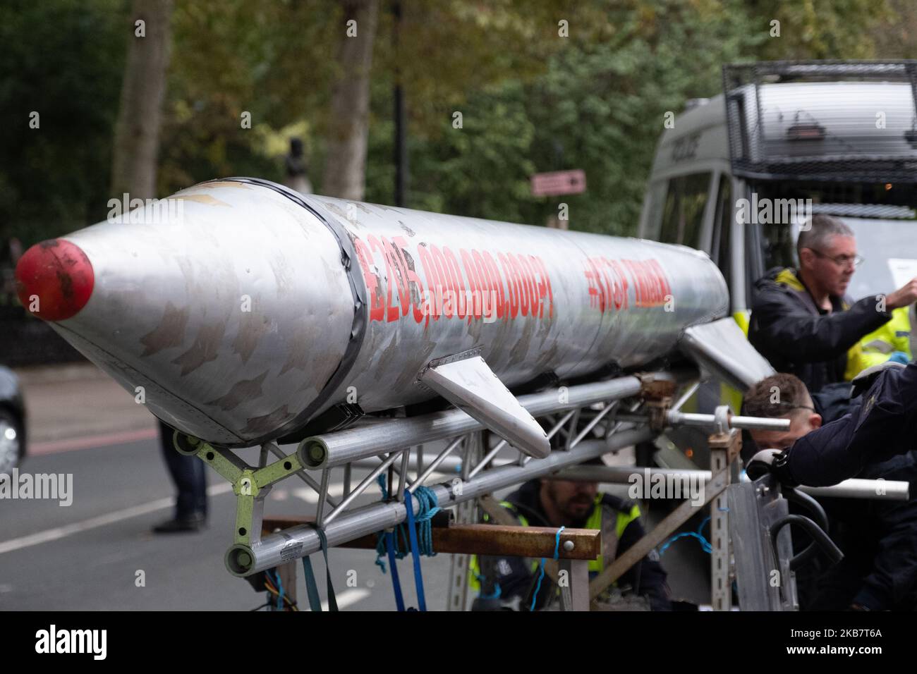 Extinction Rebellion Protesters being removed by police after ...