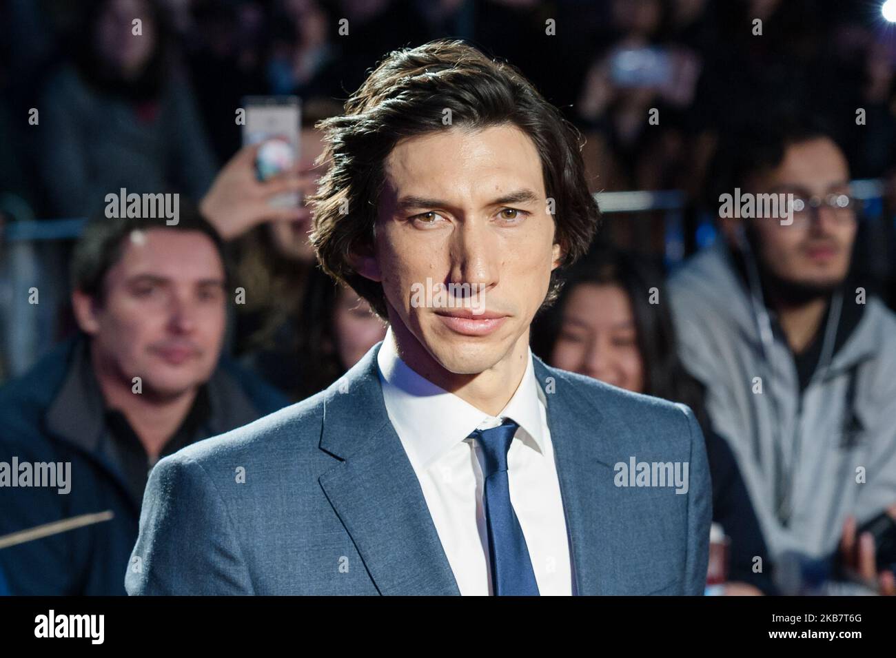 Adam Driver attends the UK film premiere of 'Marriage Story' at Odeon ...