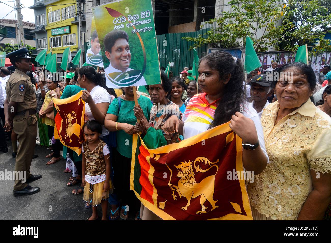 Presidential candidate of sri lankas housing minister hi-res stock ...