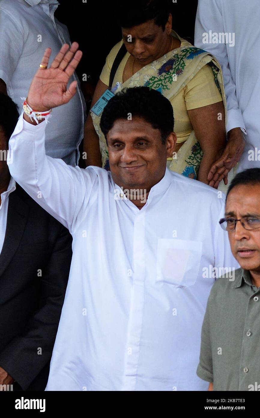 Presidential candidate of sri lankas housing minister hi-res stock ...
