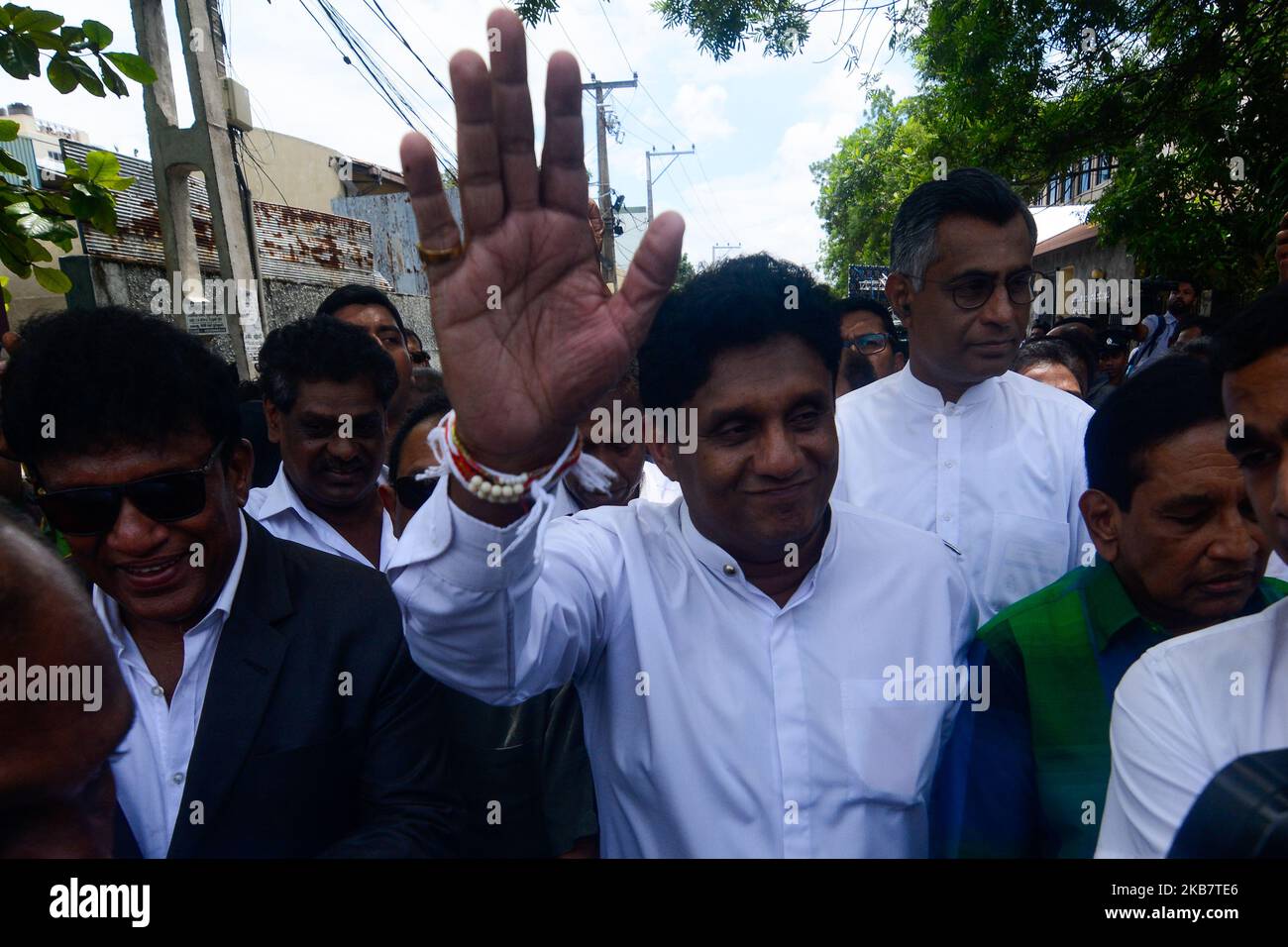 The presidential candidate of Sri Lanka's Housing Minister and deputy ...