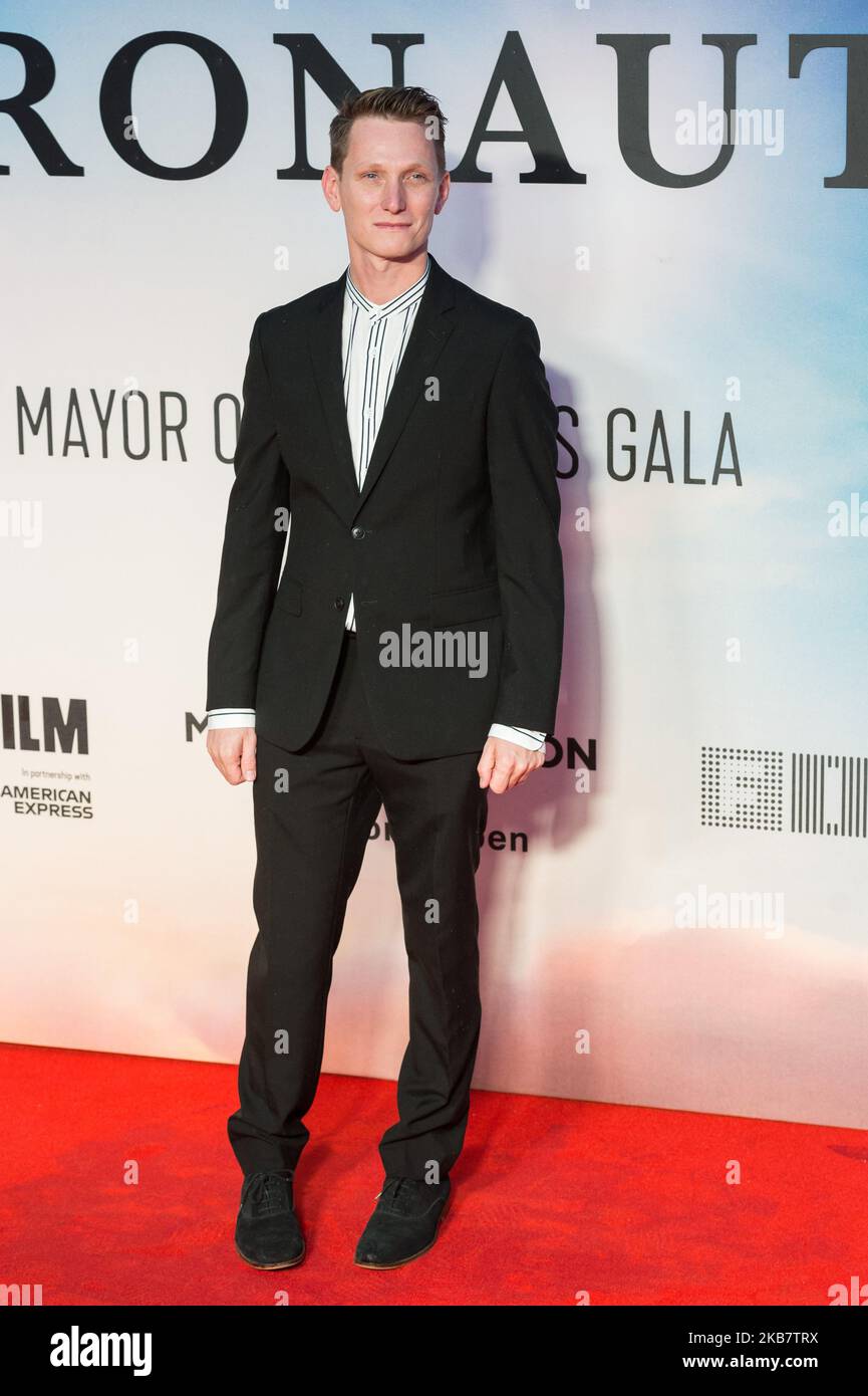 Tom Harper attends the UK film premiere of 'The Aeronauts' at Odeon ...