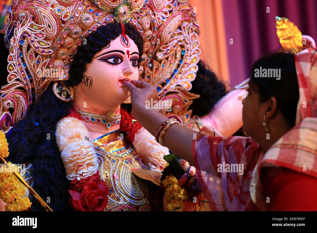Indian hindu devotee hi-res stock photography and images - Alamy
