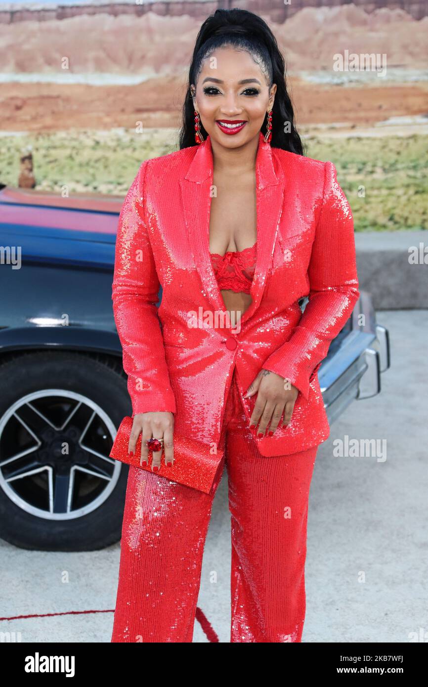 WESTWOOD, LOS ANGELES, CALIFORNIA, USA - OCTOBER 07: Alison Law arrives ...