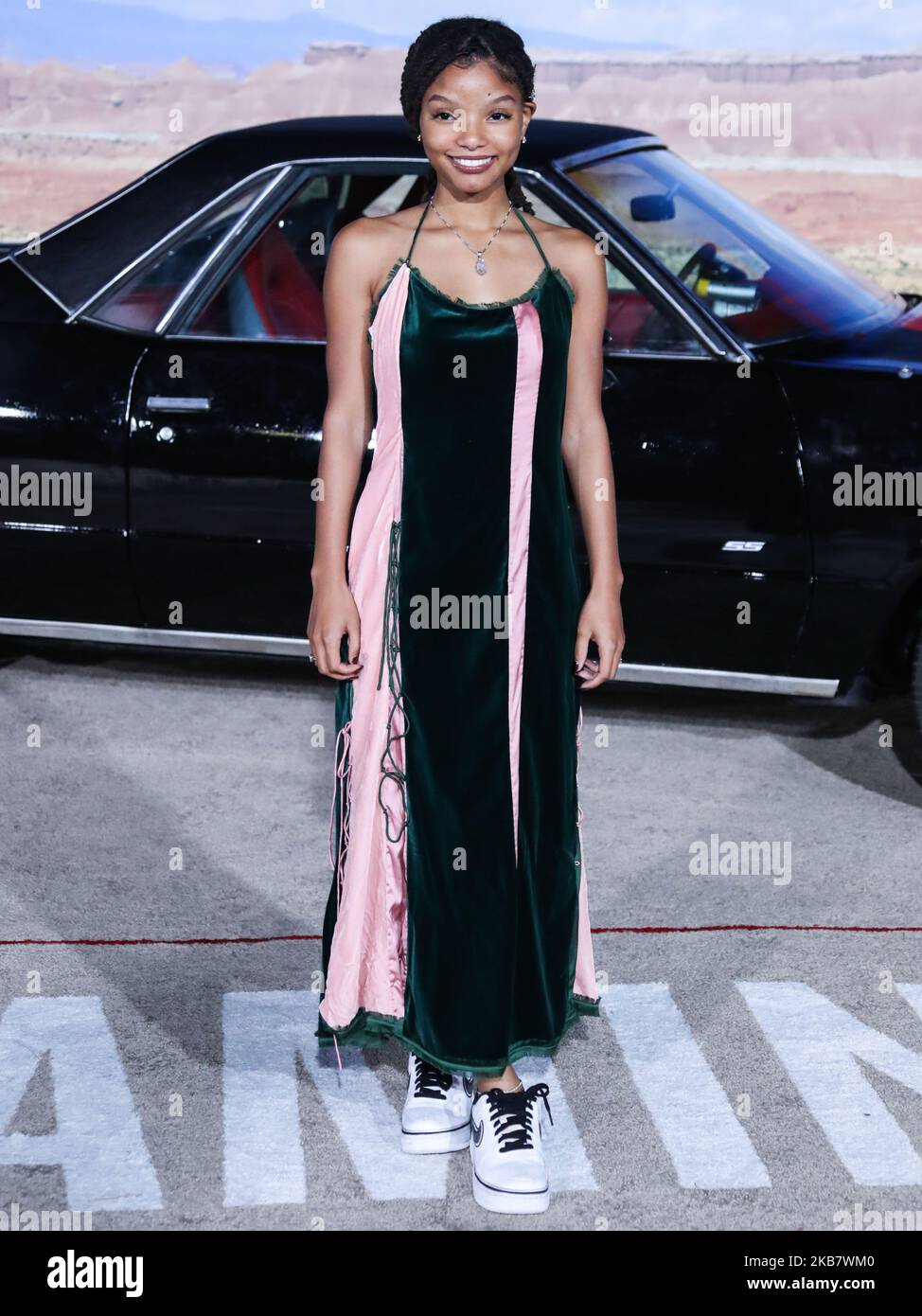 WESTWOOD, LOS ANGELES, CALIFORNIA, USA - OCTOBER 07: Actress Halle ...