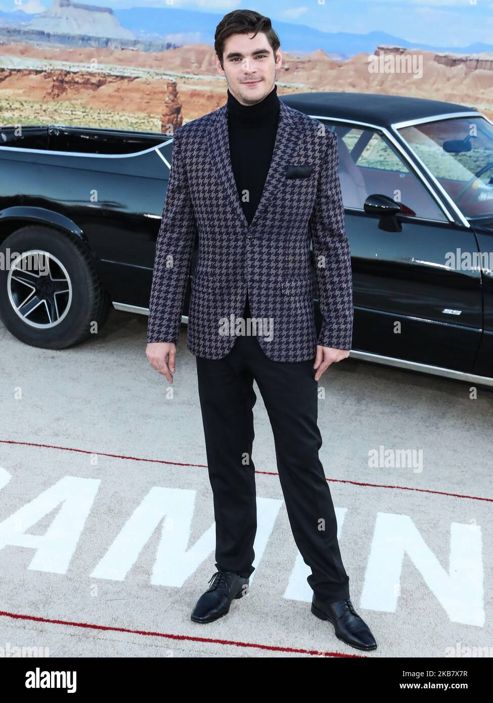 WESTWOOD, LOS ANGELES, CALIFORNIA, USA - OCTOBER 07: Actor RJ Mitte ...