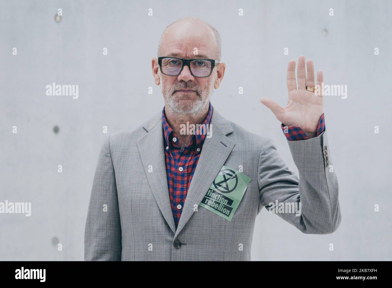 Michael Stipe attends the photocall for the presentation of his second ...
