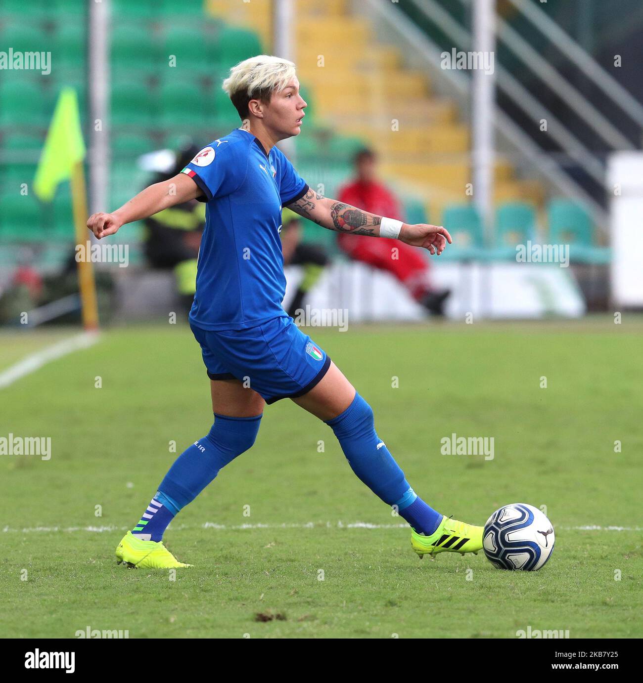 Elena Linari of Italy during EURO 2021 Qualification Women's National ...